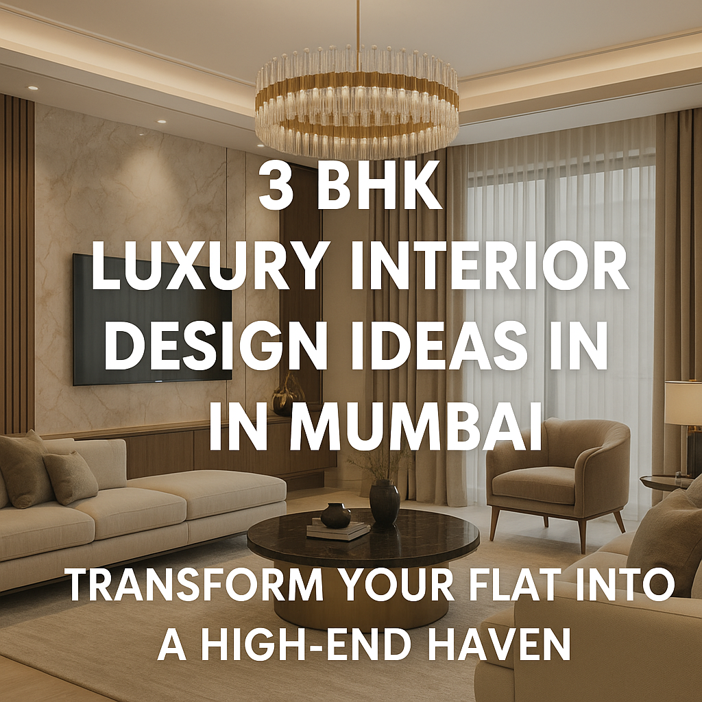 3 BHK Luxury Interior Design Ideas in Mumbai